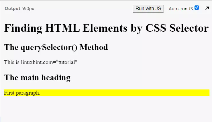 Як знайсці элементы HTML з дапамогай селектараў CSS 12236_2