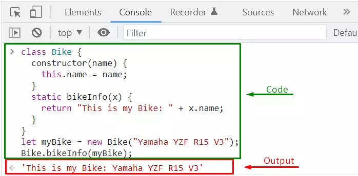 JavaScript Statik Sınıf Yöntemleri 12238_5