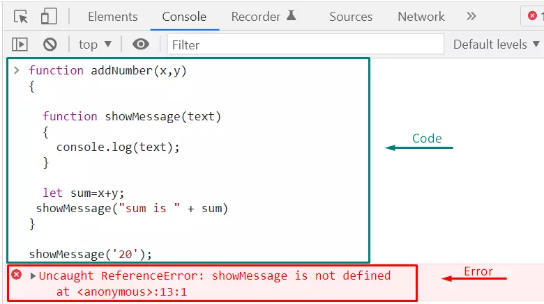 Funções aninhadas de JavaScript 12242_2