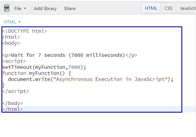 Asynchrone Ausführung in JavaScript 12246_1