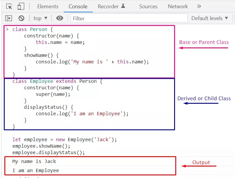 Warisan Kelas dina JavaScript 12247_2