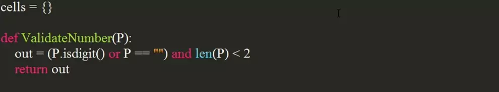 Sudoku Solver ດ້ວຍ GUI ໃນ Python 12253_2