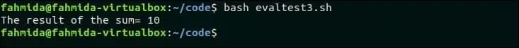 Команда bash eval 12260_4