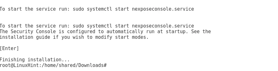 Debian/Ubuntu တွင် Nexpose Vulnerability Scanner ကို ထည့်သွင်းခြင်း။ 1228_13