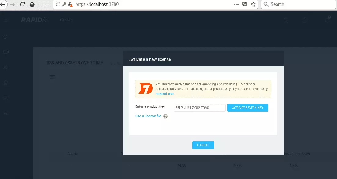 התקנת Nexpose Vulnerability Scanner ב-Debian/Ubuntu 1228_19