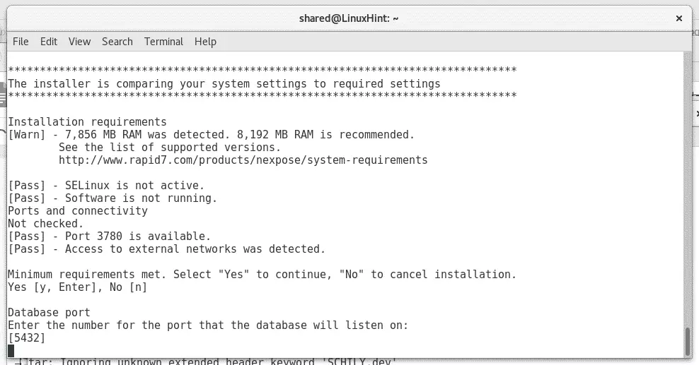 Txhim kho Nexpose Vulnerability Scanner ntawm Debian / Ubuntu 1228_9