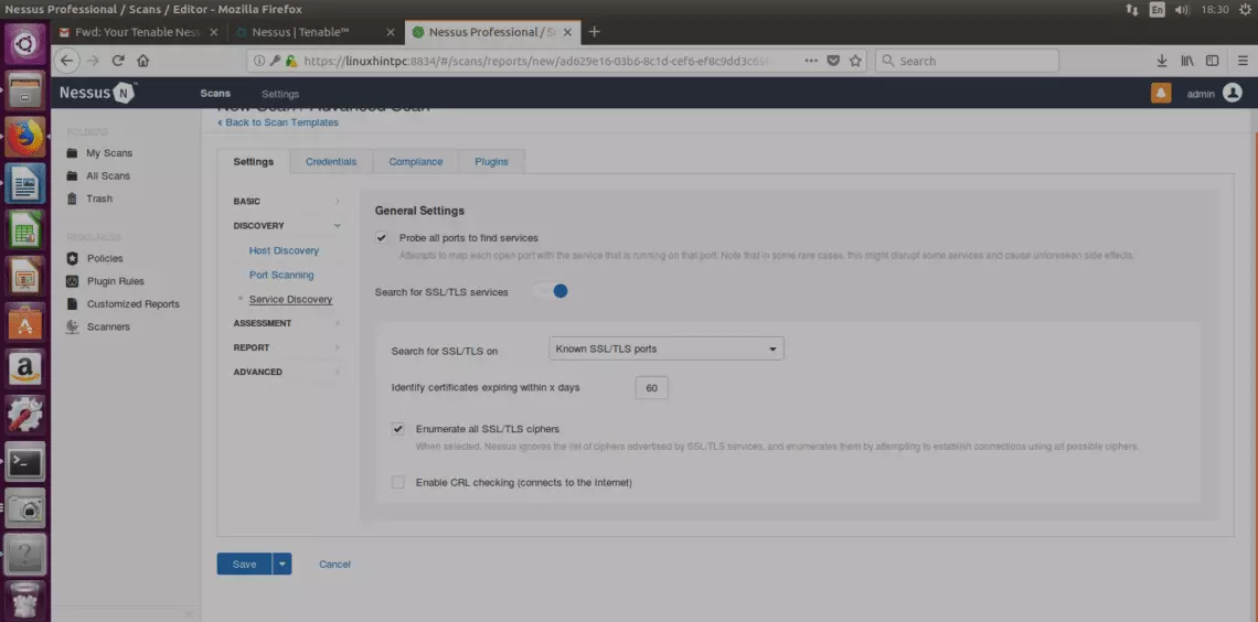 Nessus Ubuntu ינסטאַלירונג און טוטאָריאַל 1229_15