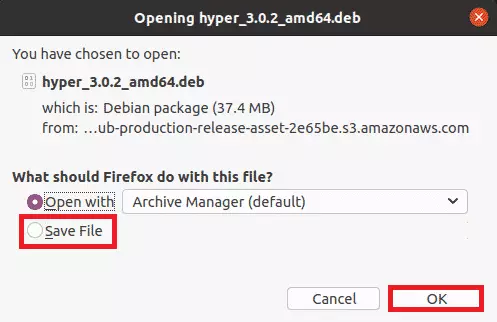 Bii o ṣe le Fi Terminal Hyper sori ẹrọ ni Ubuntu 20.04 12323_2