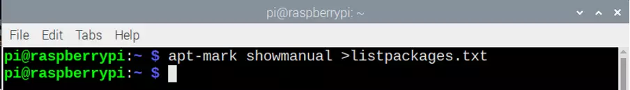 Giunsa Paglista ang Mga Na-install nga Mga Pakete sa Raspberry Pi OS 12325_10