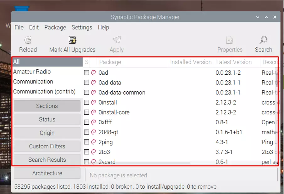 Raspberry Pi OS قا قاچىلانغان بوغچىلارنى قانداق تىزىش كېرەك 12325_16