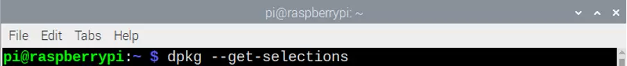 Kif Lista Pakketti Installati f'Raspberry Pi OS 12325_3