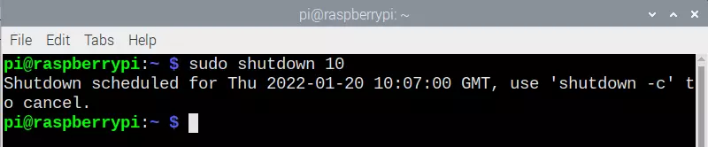 Maitiro ekudzima Raspberry Pi 12331_4