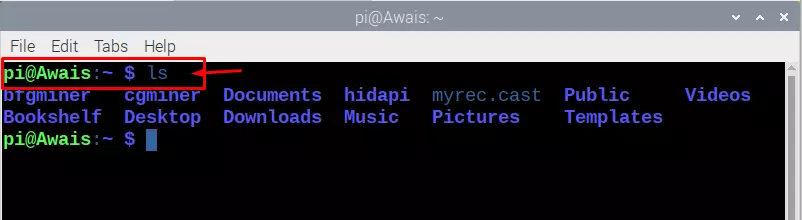 Perintah untuk Mendaftar File di Raspberry Pi 12339_1