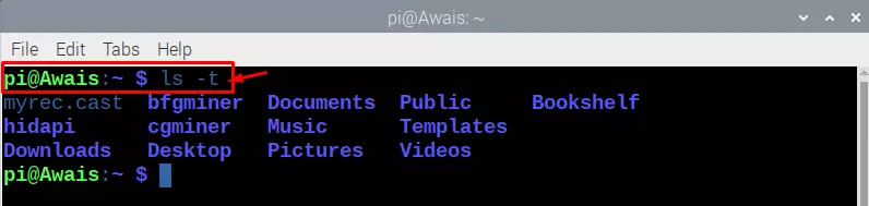 Perintah kanggo Dhaptar File ing Raspberry Pi 12339_12