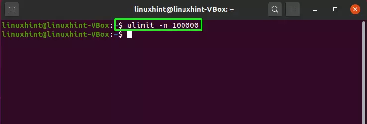 Hvernig á að auka mörk opinna skráa á Ubuntu 12355_4