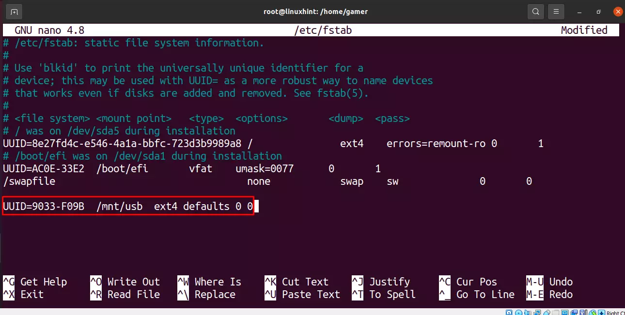 Conas tiomántán USB a shuiteáil go huathoibríoch i Ubuntu 12359_4