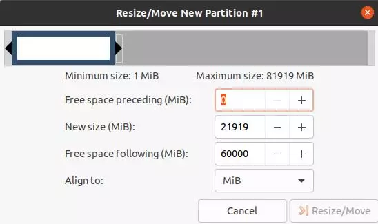 Como estender partições para preencher discos no Ubuntu 12362_6