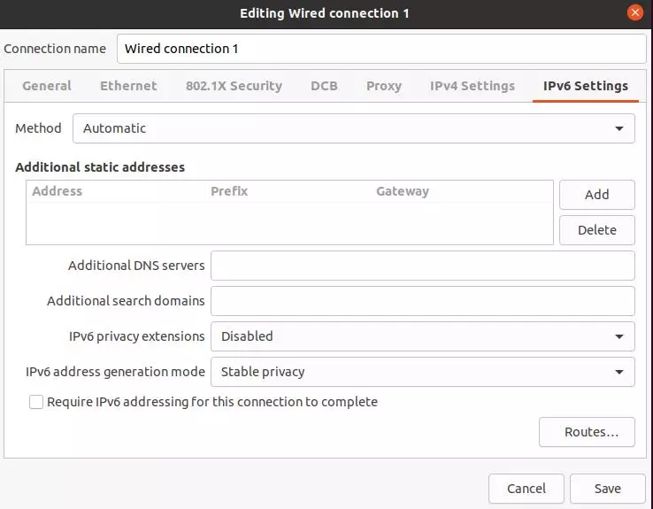 Paano gamitin ang nm-connection-editor sa Ubuntu 12363_12