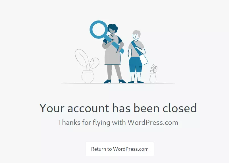 WordPress.com खाते कसे हटवायचे 1236_12