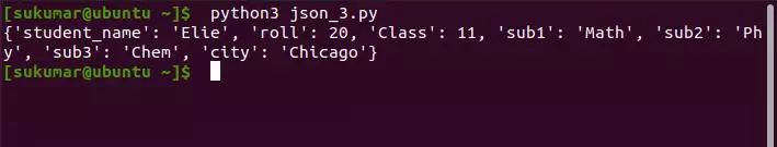 Pag-parse ng Python JSON 12380_5