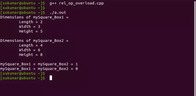 C++ ఆపరేటర్ ఓవర్లోడింగ్ 12387_4