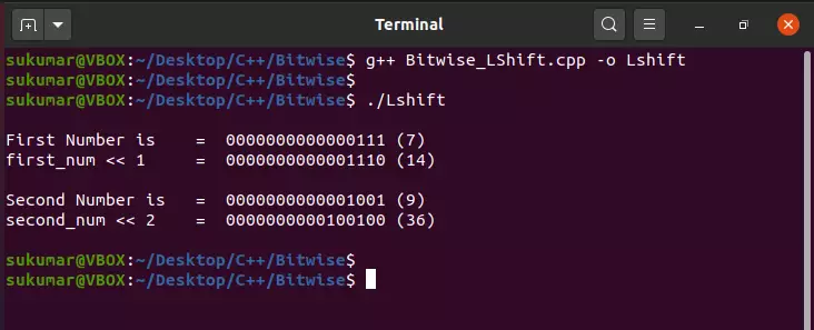 C++ Bitwise Operators 12392_5