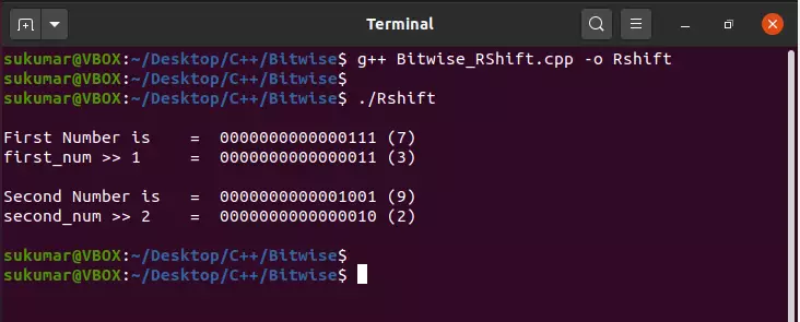 C++ Bitwise Operators 12392_6