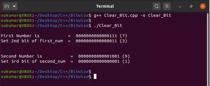 C++ Bitwise آپريٽرز 12392_8