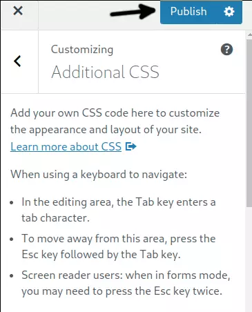 如何編輯 WordPress CSS 1239_4