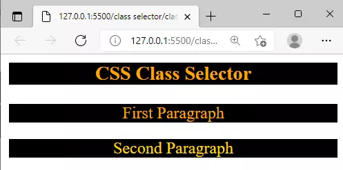 CSS-এ ক্লাস সিলেক্টর 12407_2