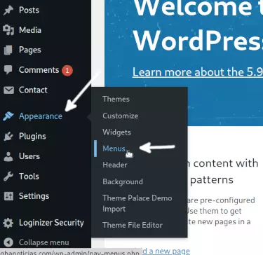 Како да додадете мени за навигација во WordPress 1241_1