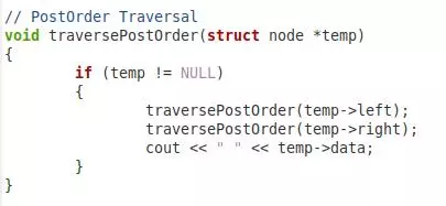 Hvordan implementerer du et binært tre i C++? 12436_4