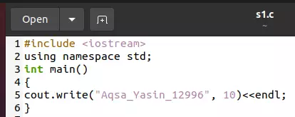 Wat sinn d'Streamklassen an C ++? 12443_9