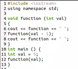 دالة C ++ العودية 12446_3