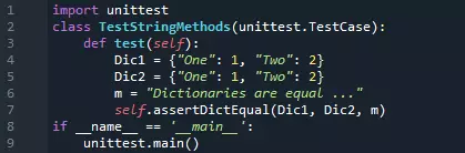 Усули Python AssertEqual 12467_3