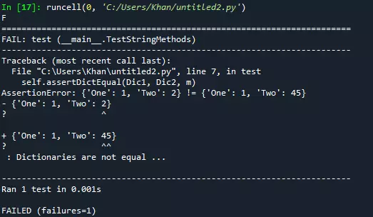 Python AssertEqual Method 12467_6