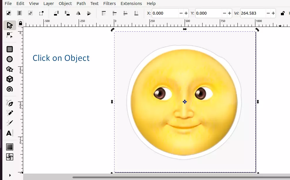 Hur man roterar objekt i Inkscape 12491_10