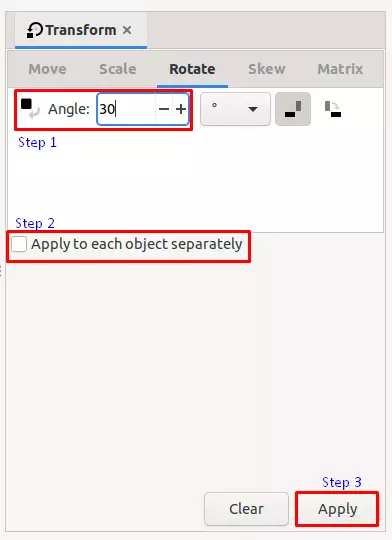 Kā pagriezt objektu programmā Inkscape 12491_20