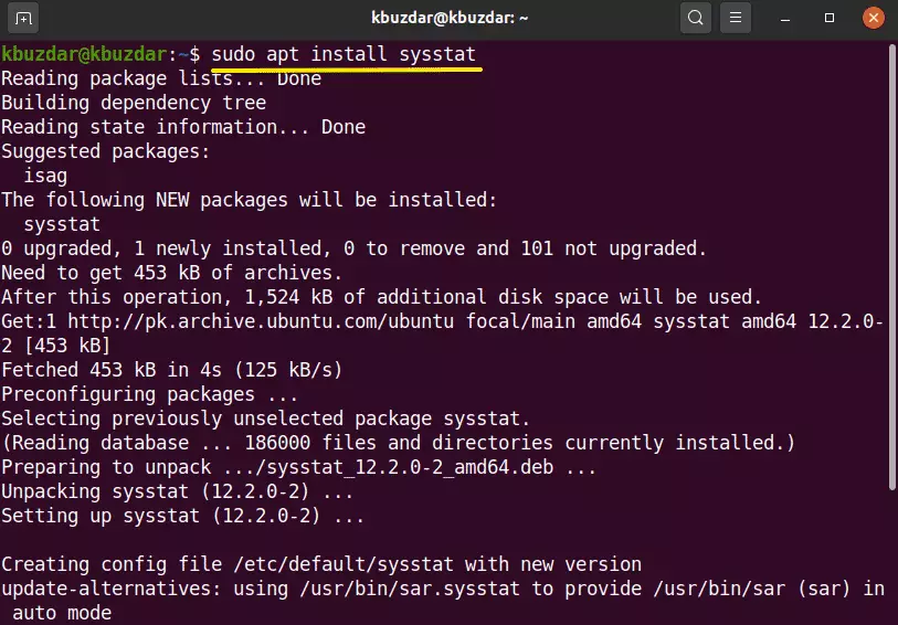 Манітор працэсара Ubuntu 12535_4