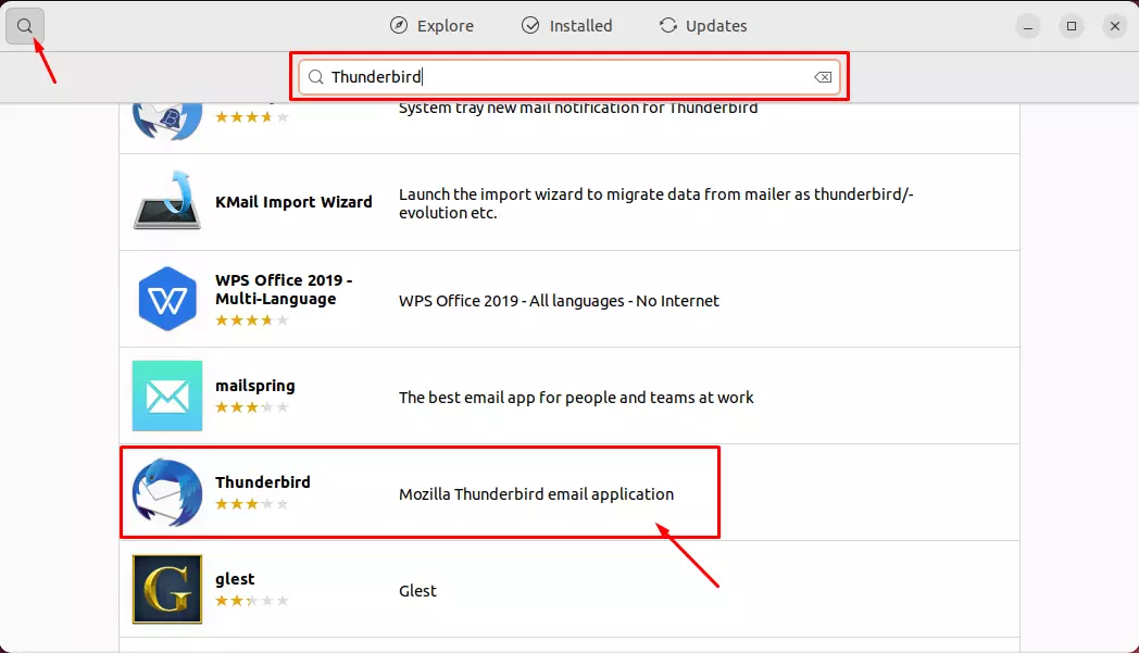 Ubuntu 22.04 تي ThunderBird کي ڪيئن انسٽال ڪجي 12548_11