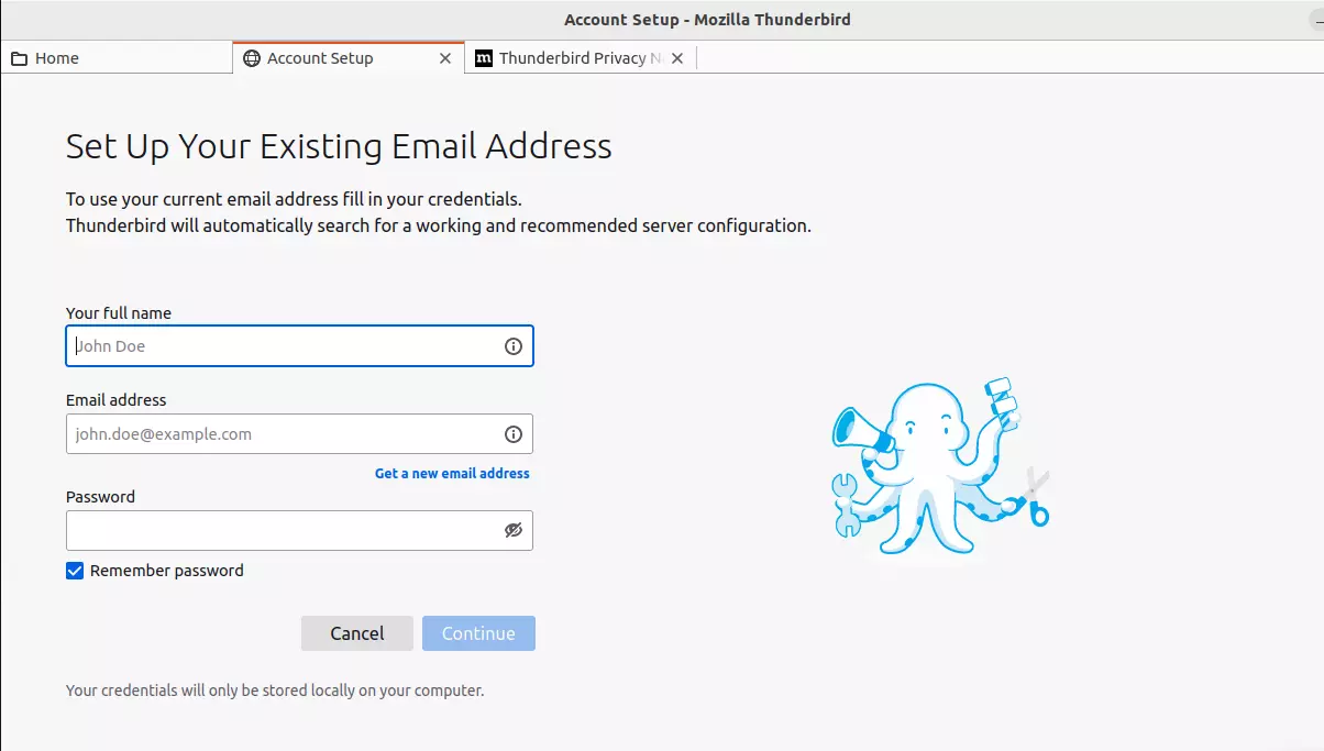 ວິທີການຕິດຕັ້ງ ThunderBird ໃນ Ubuntu 22.04 12548_4