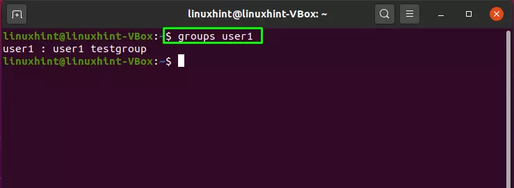 Ubuntu ۾ گروپ ايڊڊ ڪمانڊ ڪيئن استعمال ڪجي 12553_10