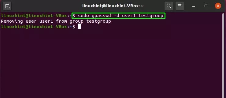 Ubuntu ۾ گروپ ايڊڊ ڪمانڊ ڪيئن استعمال ڪجي 12553_11