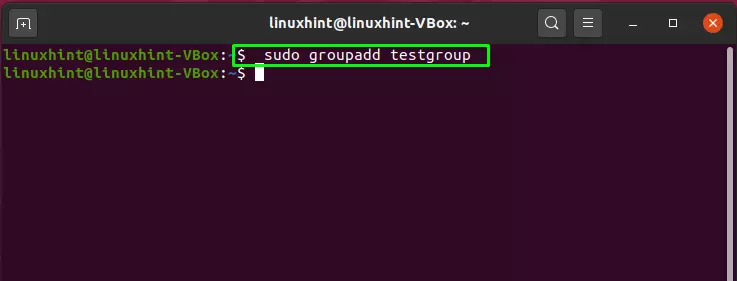 Ubuntu ۾ گروپ ايڊڊ ڪمانڊ ڪيئن استعمال ڪجي 12553_2