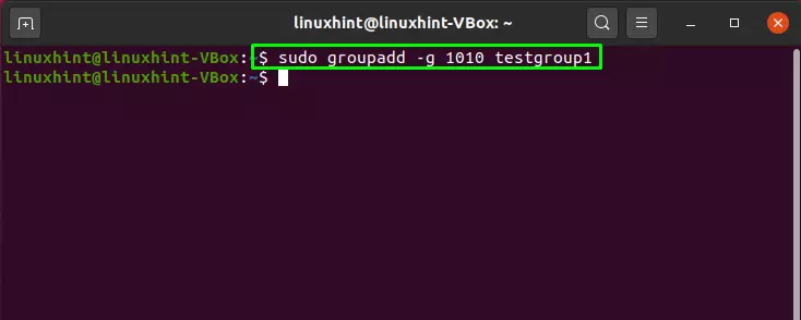 Ubuntu ۾ گروپ ايڊڊ ڪمانڊ ڪيئن استعمال ڪجي 12553_3