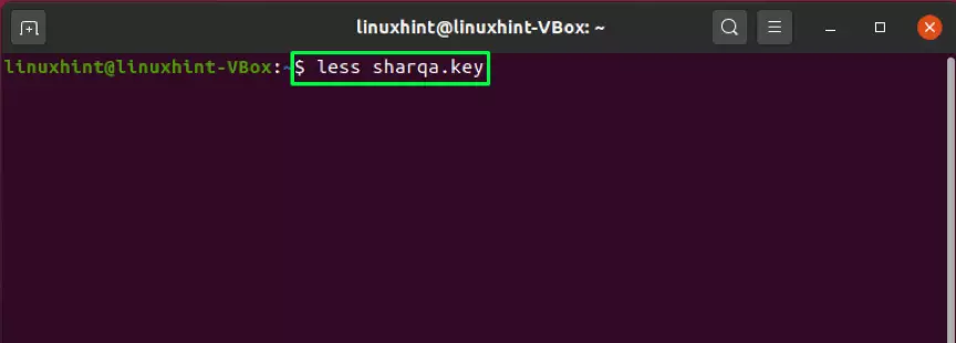 Cómo usar el comando Gpg en Ubuntu 12556_16