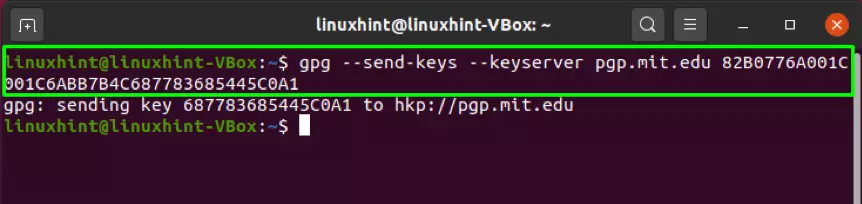 Cómo usar el comando Gpg en Ubuntu 12556_19