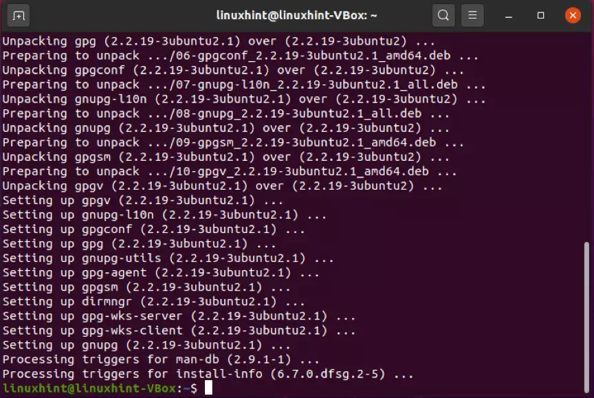 Giunsa Paggamit ang Gpg Command sa Ubuntu 12556_4