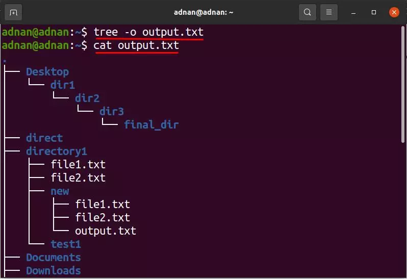 Ano ang Tree Command sa Ubuntu 12557_10