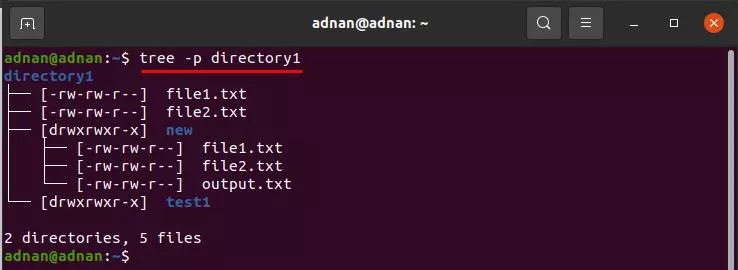 Kodi Tree Command ku Ubuntu ndi chiyani? 12557_15